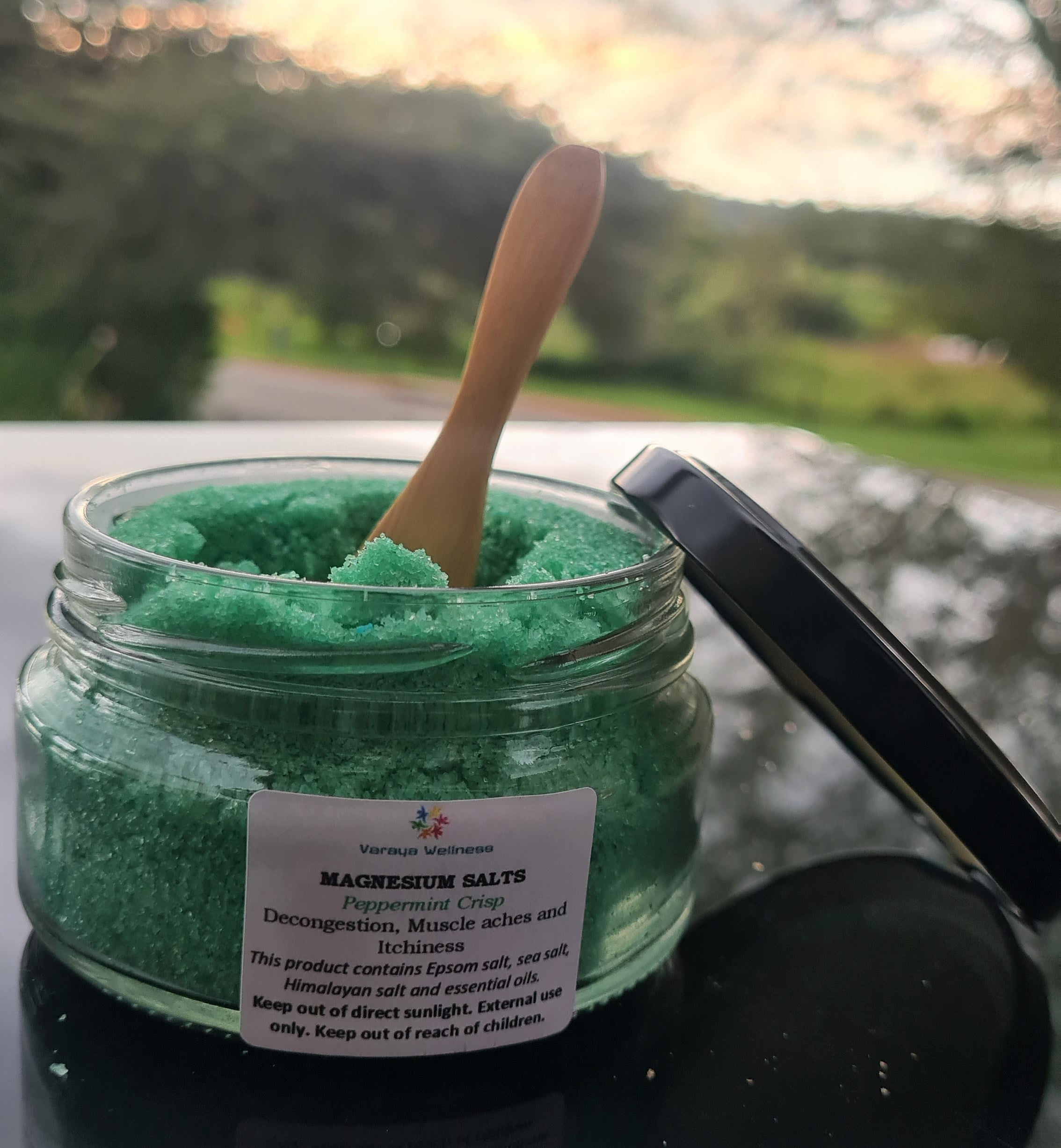 Magnesium Salt (Jar) - Peppermint Crisp – Varaya Wellness